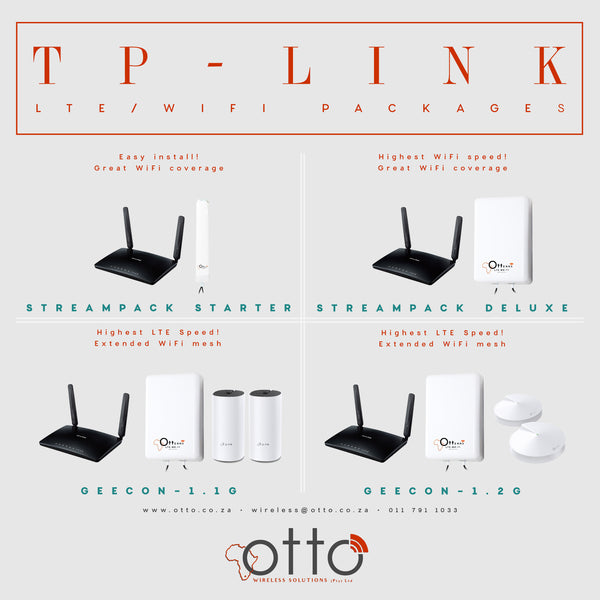 TP-Link LTE/WiFi Packages – Otto Wireless Solutions